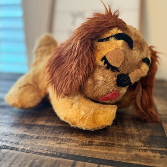 Disney | Toys | Vintage 96s Walt Disneys Lady And The Tramp Plush Toy ...